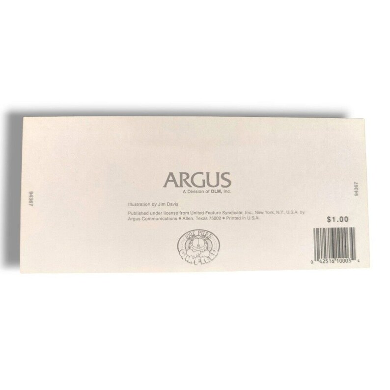 Vintage Garfield Poster 9x4 Office Classroom Motivational Humor Jim ...