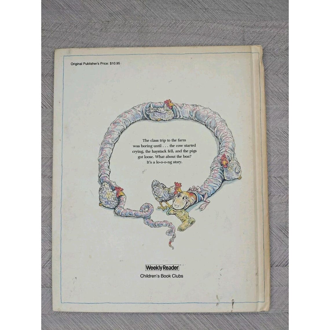 The Day Jimmy's Boa Ate the Wash Steven Kellogg 1980 Vintage Hardcover ...