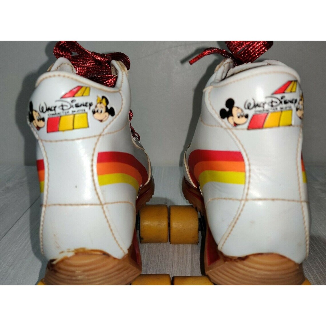Vintage Free Former Disney Mickey Mouse Rainbow Roller Skates - Etsy