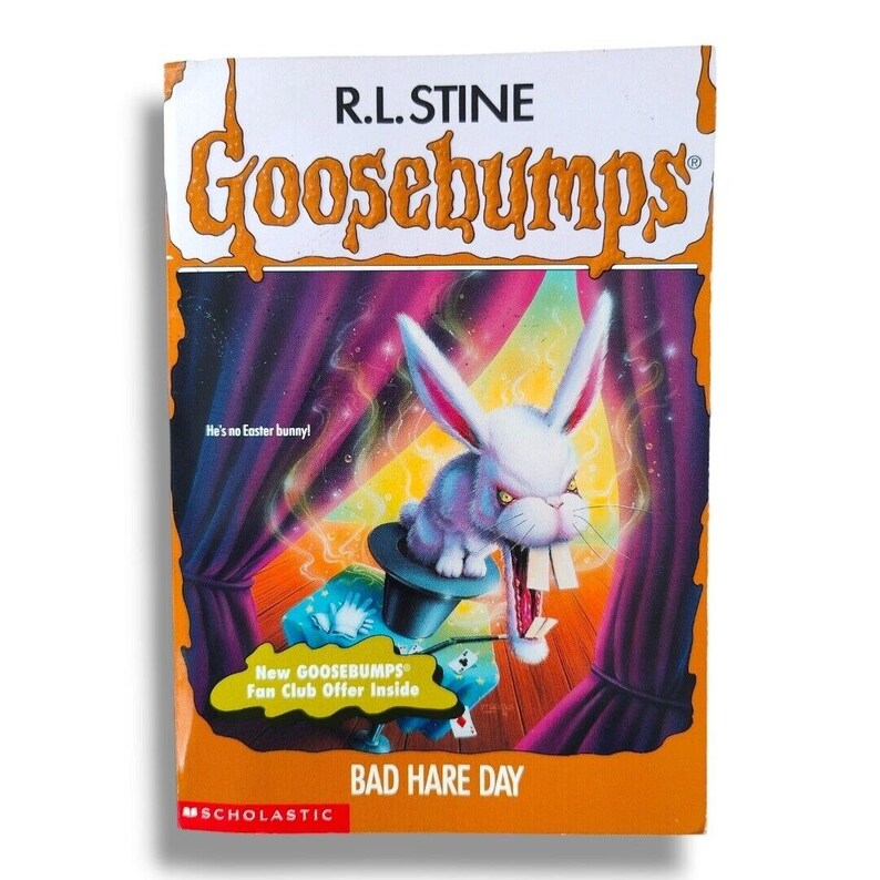 Goosebumps RL Stine #41 Bad Hare Day First 1st Printing 1996 - Etsy