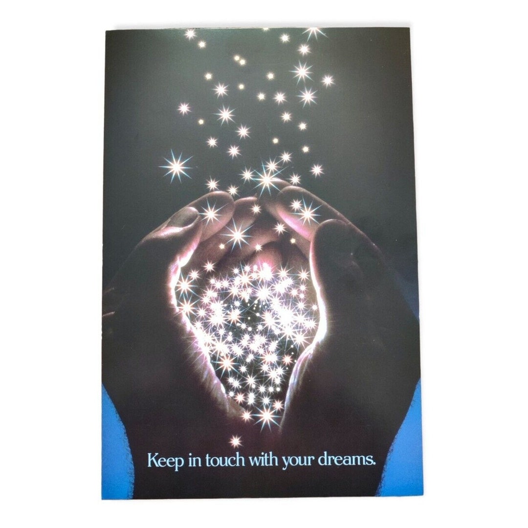 Vintage Poster Classroom Motivation Imagination Dreams 1988 Argus USA ...