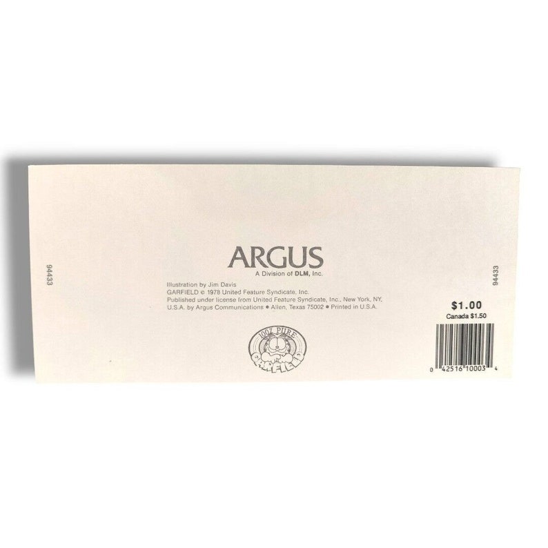 Vintage Garfield Poster 9x4 Office Classroom Motivational Humor Jim ...