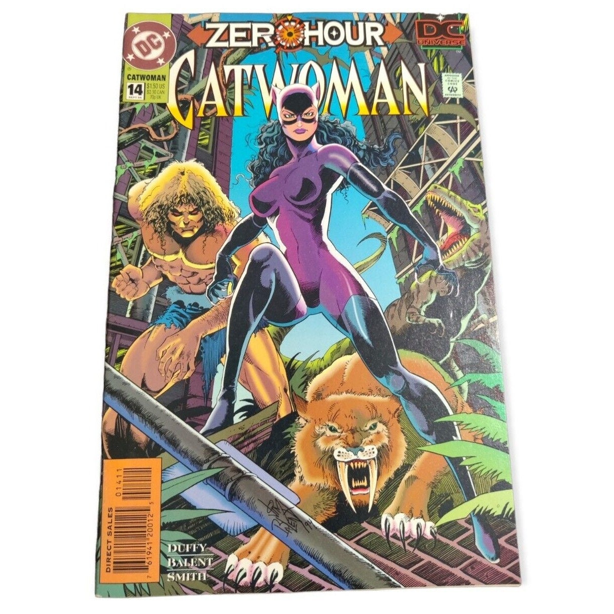 Catwoman #14 Zero Hour DC Comics September 1994 Duffy Balent Smith - Etsy