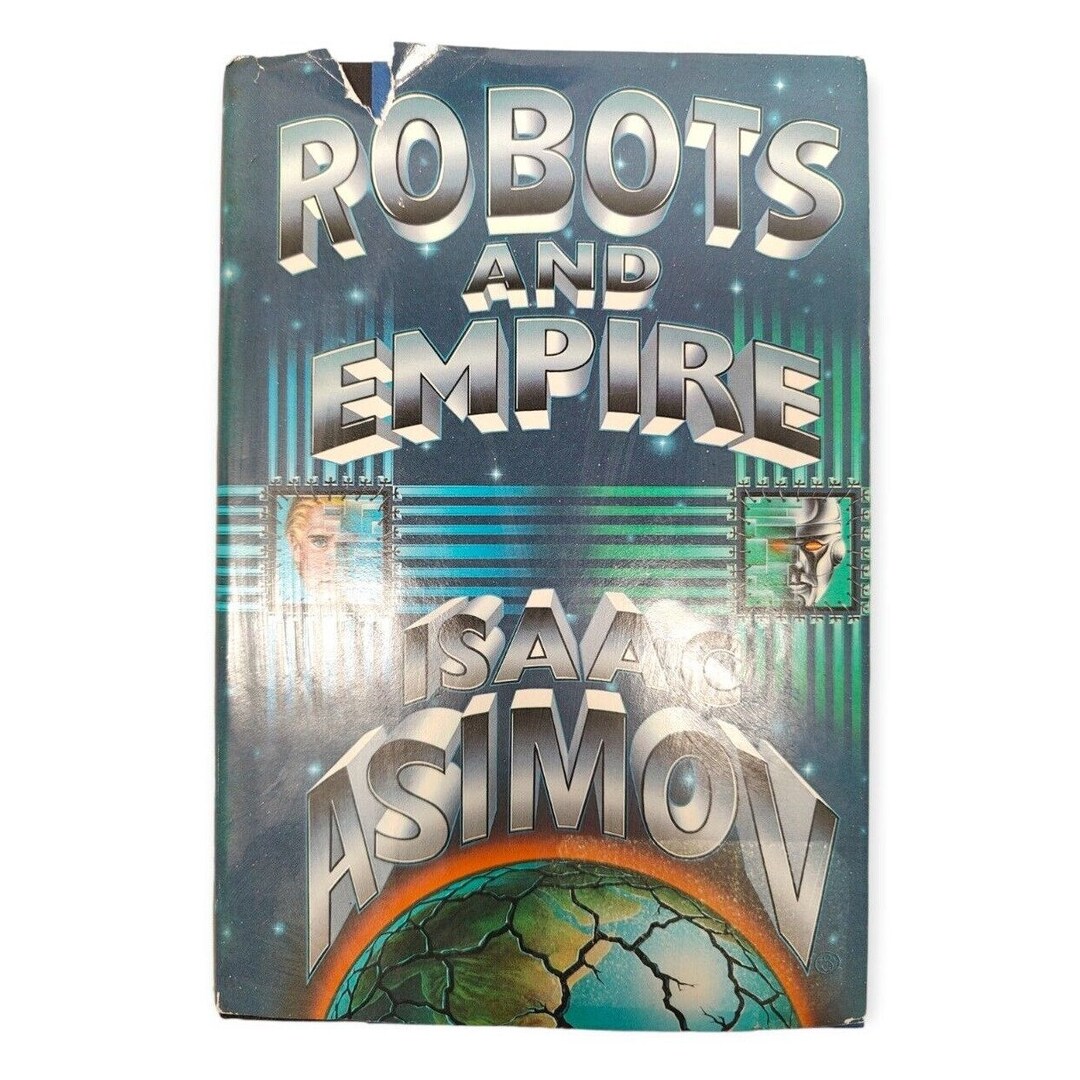 Robots and Empire Isaac Asimov 1985 First Edition Hardcover Dust Jacket ...