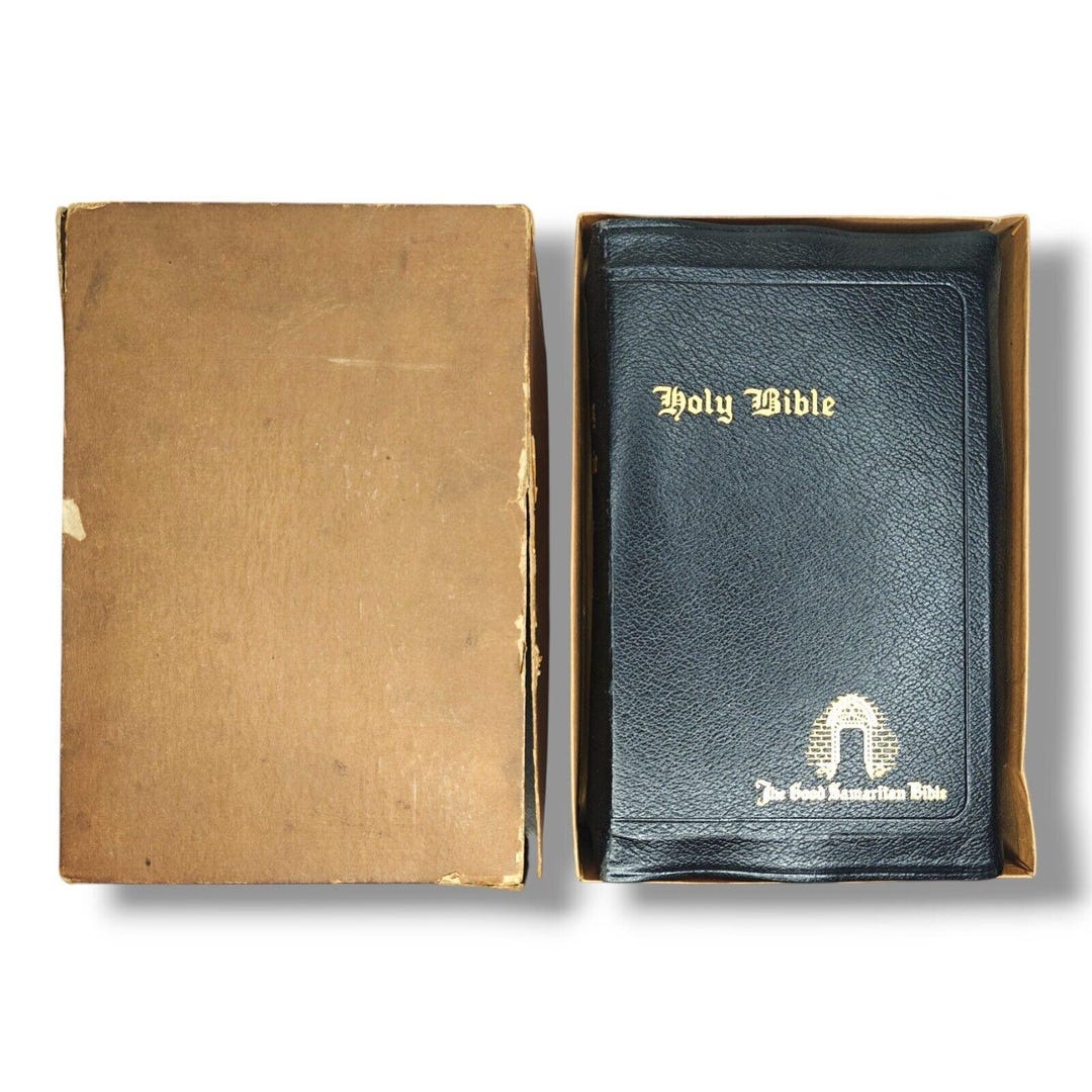 Vintage the Illuminated Bible KJV Good Samaritan Edition Indexed 1941 ...