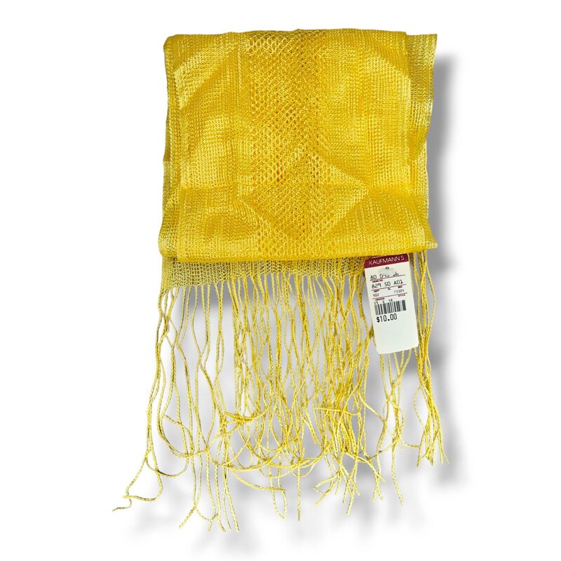 Yellow Scarf - Etsy