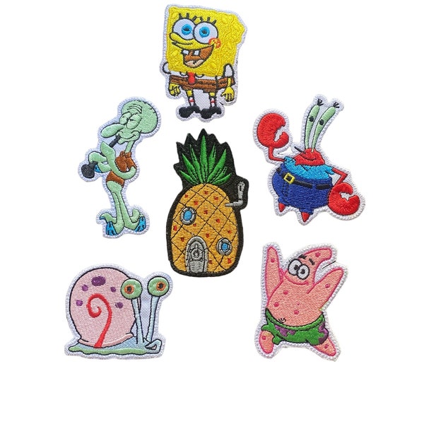 Spongebob Patch - Etsy