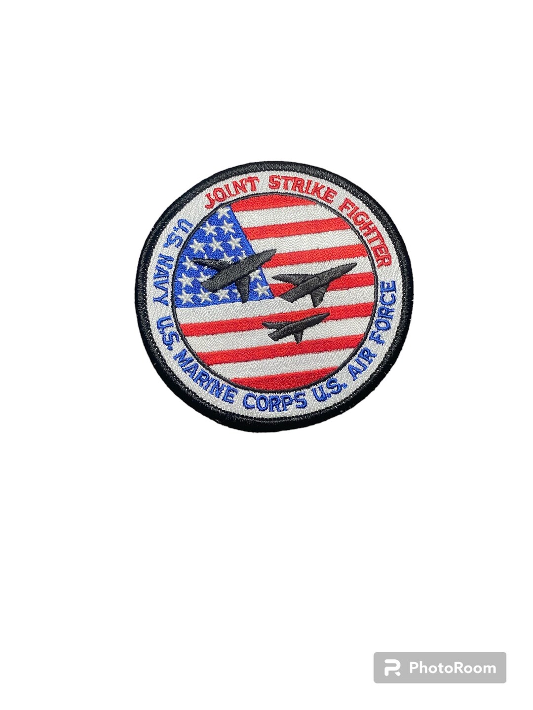 US Navy US Marines US Air Force Joint Strike Fighter Vintage Sew On ...