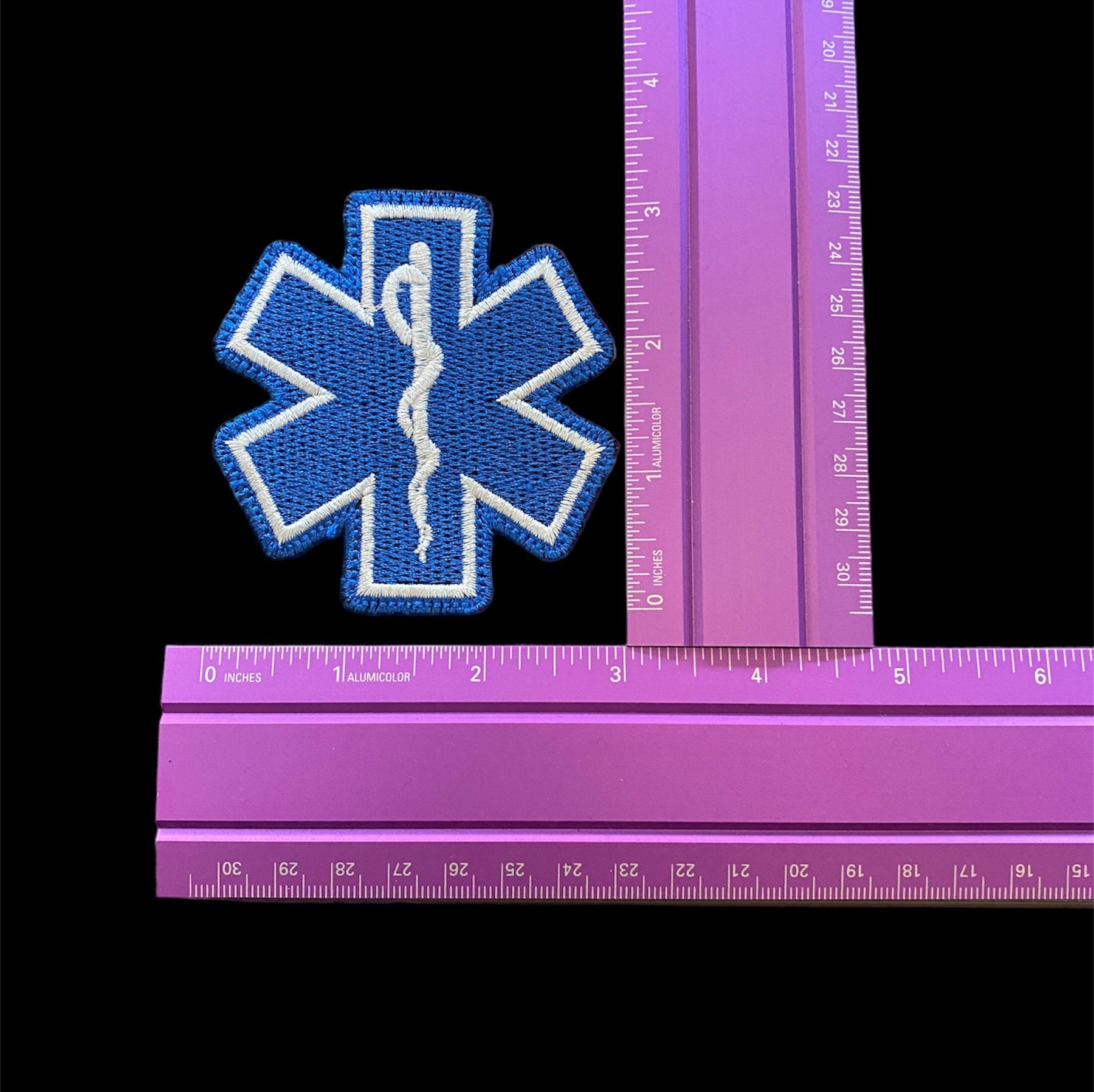 EMT/EMS Logo Patch Iron On - Etsy