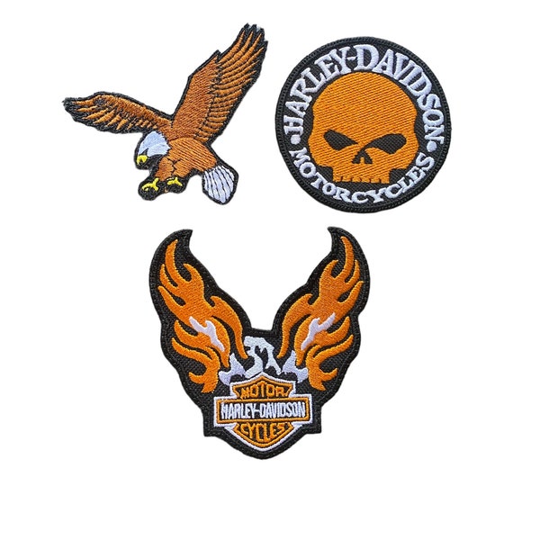 Harley Davidson Patches - Etsy