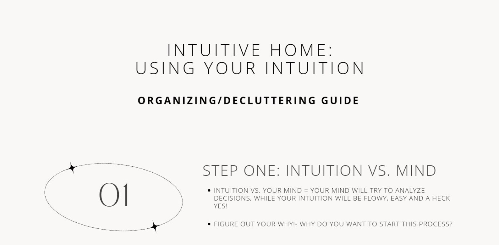 ORGANIZING & DECLUTTERING: Step by Step - Etsy