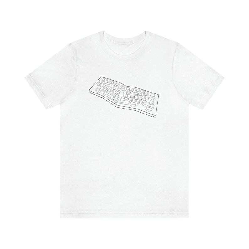 Mechanical Keyboard Alice Layout Unisex Gift Graphic Tee - Etsy