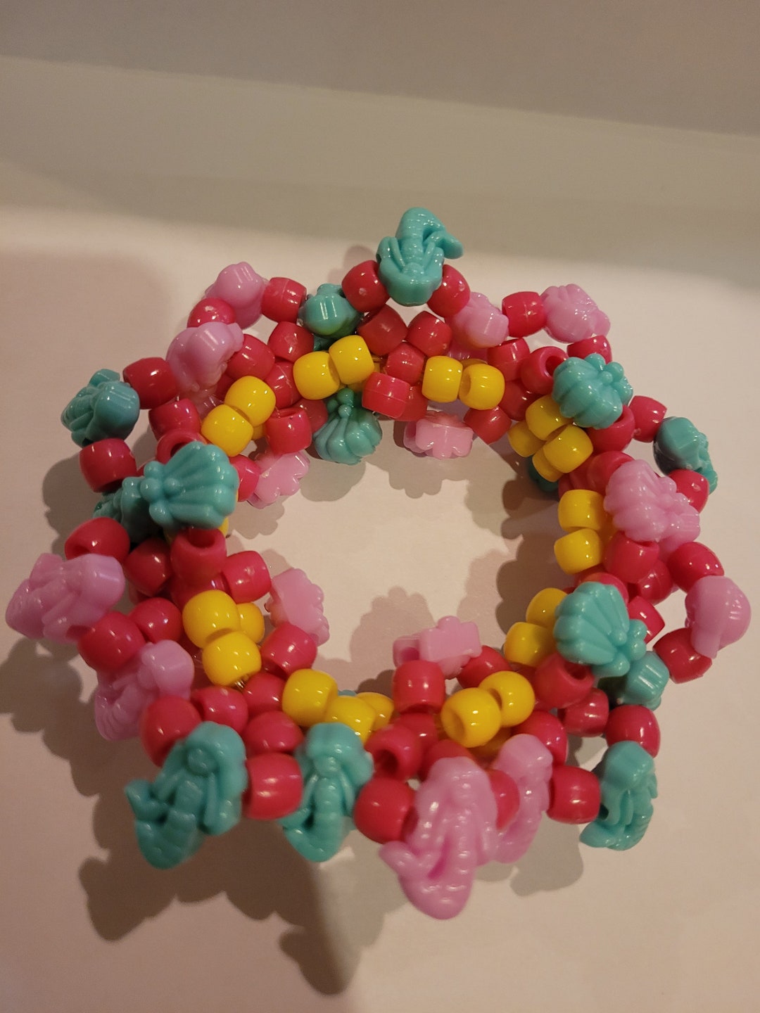 Mermaid Seashell Kandi Supernova Cuff - Etsy