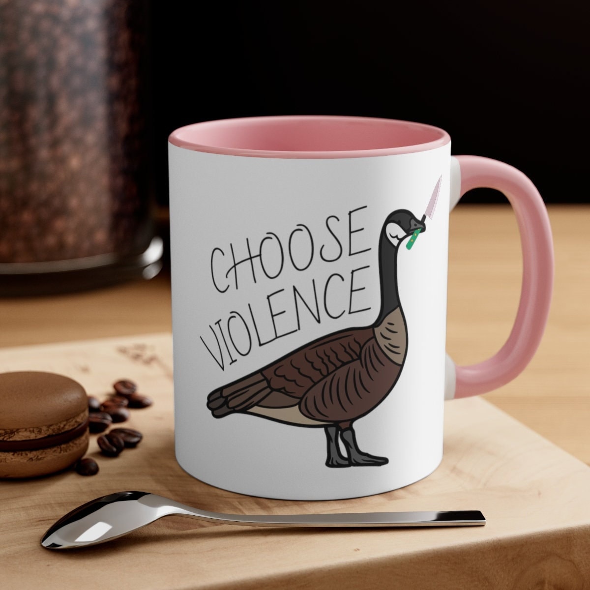 Funny Goose Animal Ceramic Coffee Mug, 11 Oz 15 Ounce Tea Cup Gift for ...