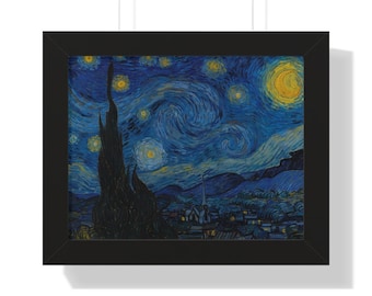 Starry Night Framed Print - Etsy