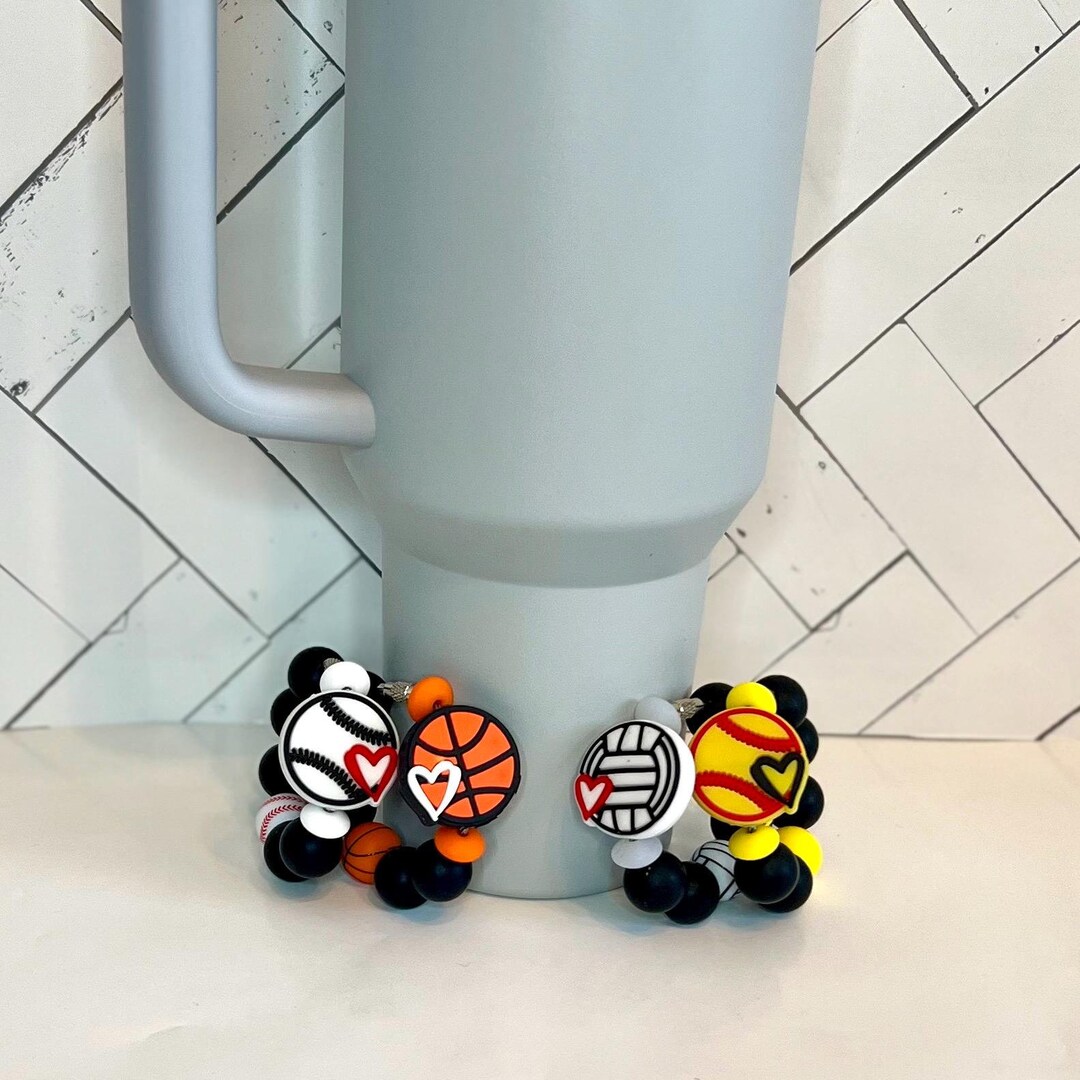 Sports Theme Stanley Cup Charm/basketball/softball/volleyball/softball ...