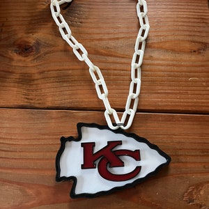 Kc Chiefs Necklace - Etsy