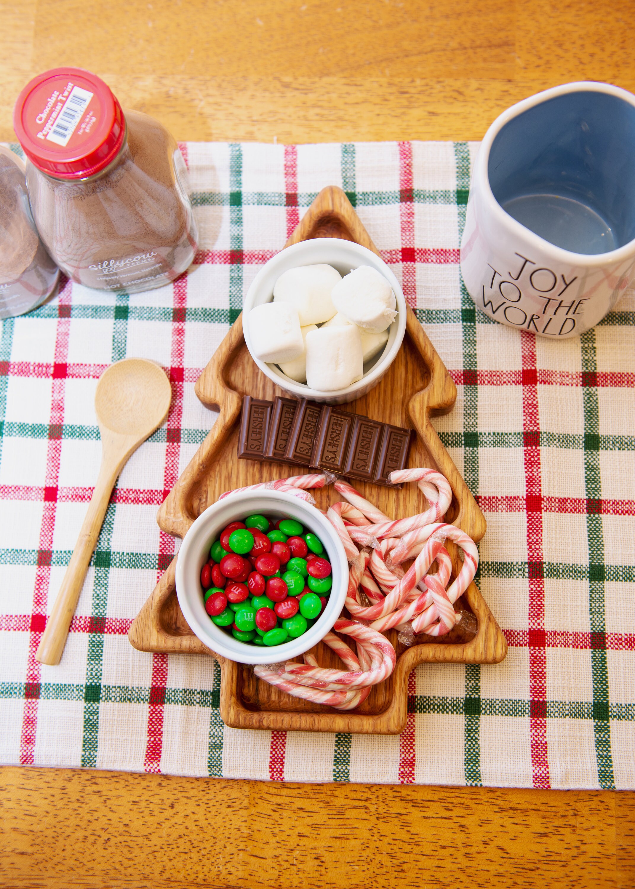 Tree Bowl Tree Tray Serving Tray Holiday Serving - Etsy