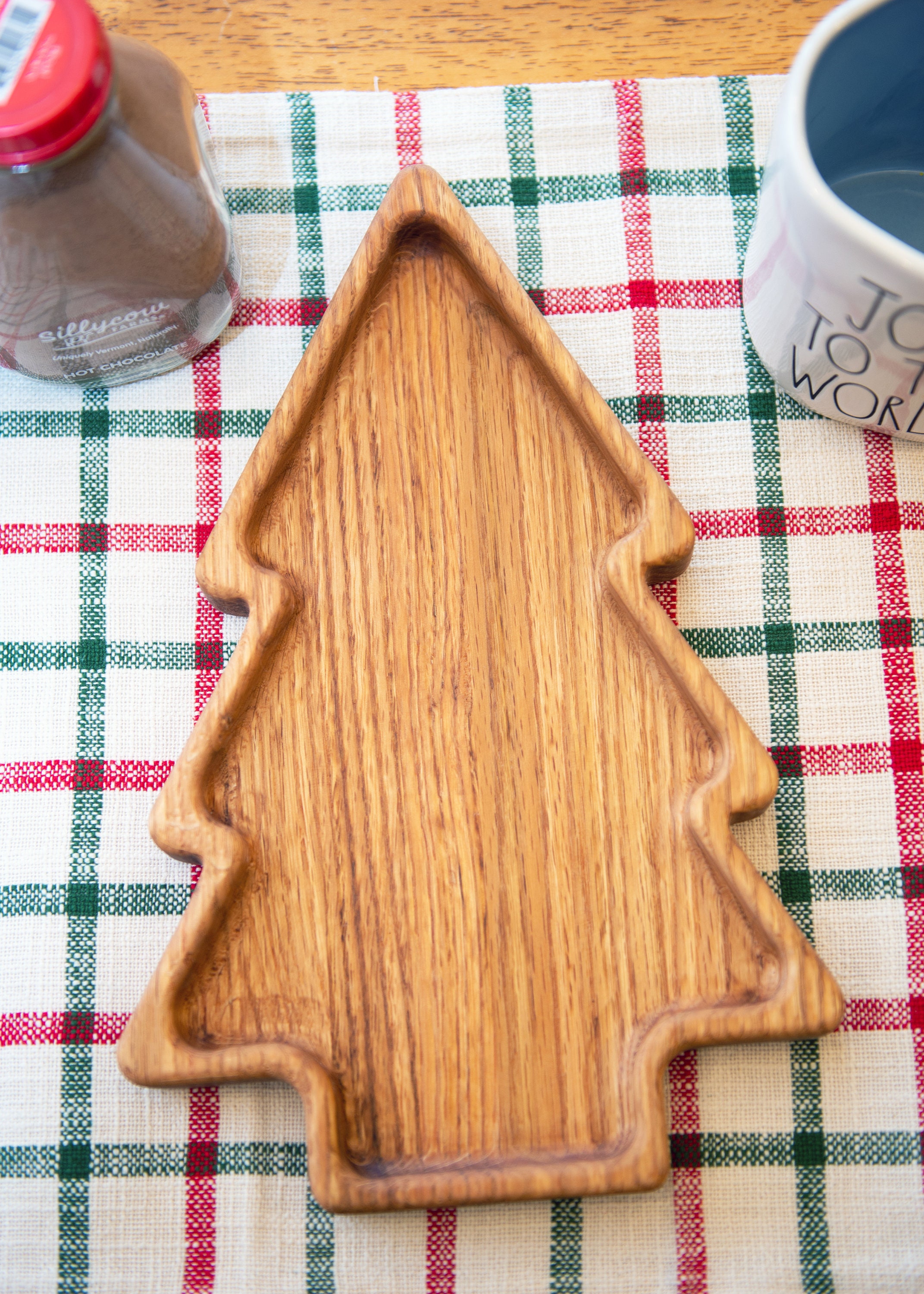 Tree Bowl - Tree Tray - Serving Tray - Holiday Serving - Etsy