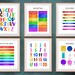 Basic 6 Child Education Poster Bundle, Homeschool Resources, Montessori ...