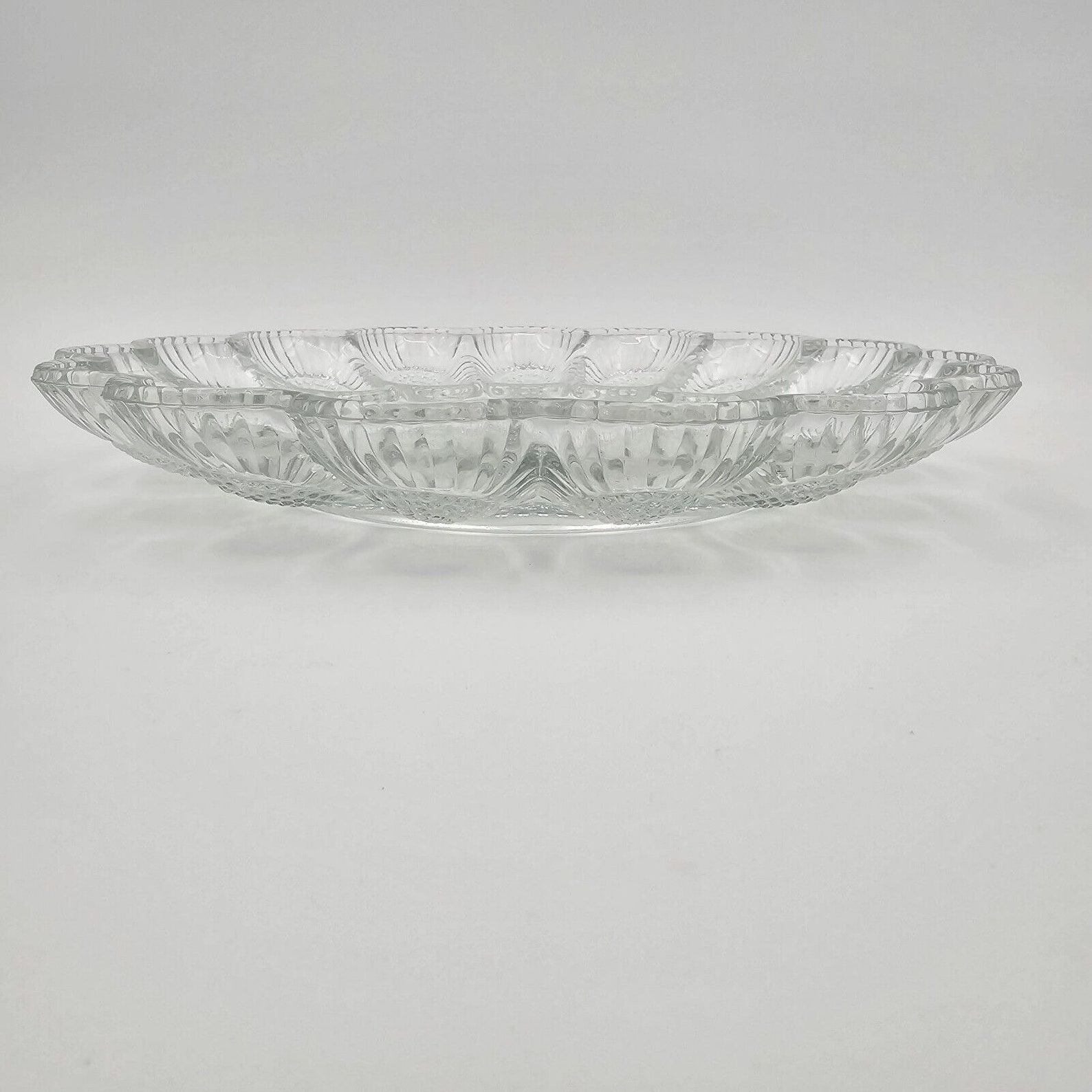 Vintage Indiana Clear Hobnail Glass Deviled Egg Dish Plate - Etsy
