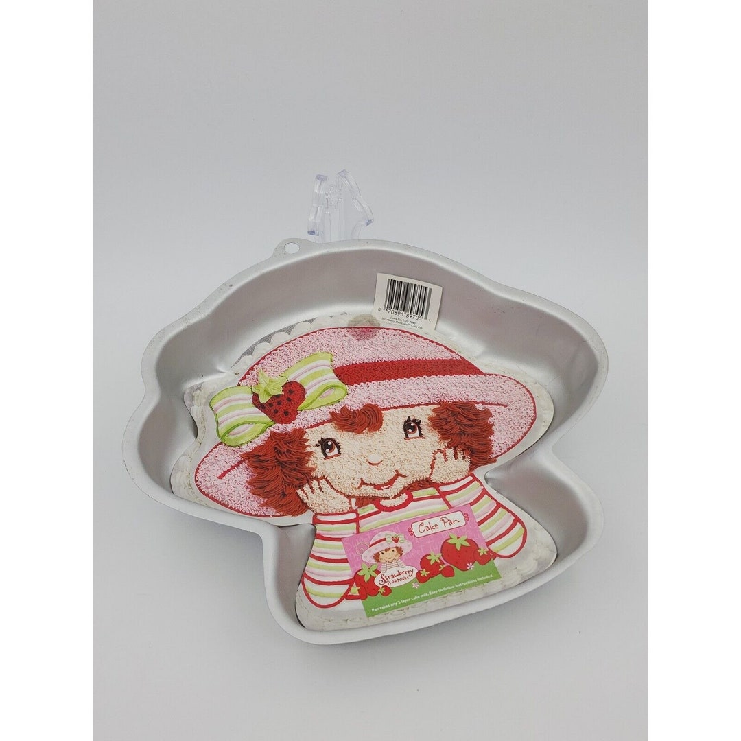 Vintage WILTON Strawberry Shortcake Cake Pan NEW - Etsy