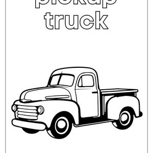 25 Cute Printable Vehicles Coloring Pages for Kids Transportation ...