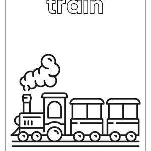 25 Cute Printable Vehicles Coloring Pages for Kids Transportation ...