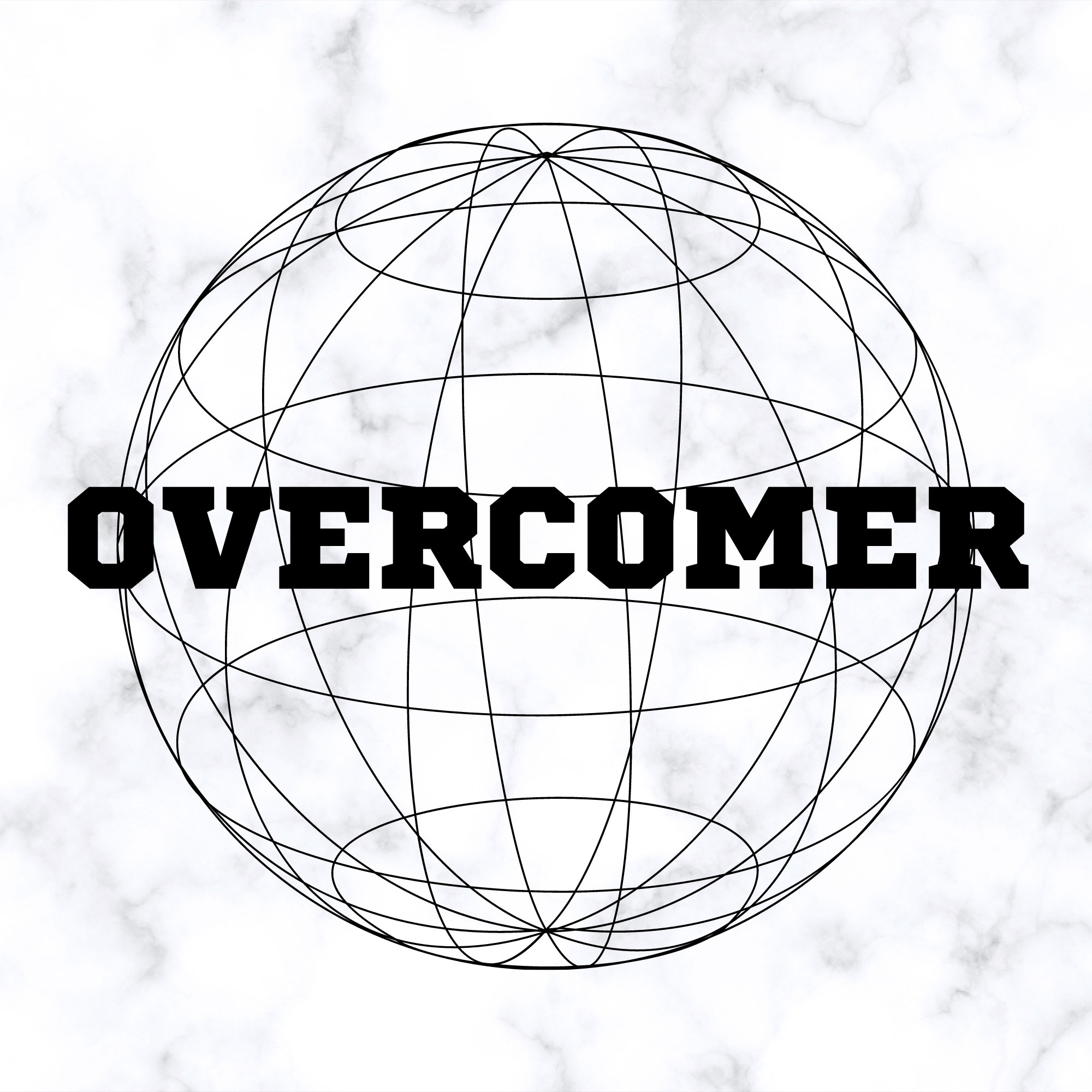 Overcomer SVG Cut File, Download - Etsy