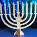 Hanukkah Menorah Handmade Laser Cut and Engraved Wood Menorah Removable ...