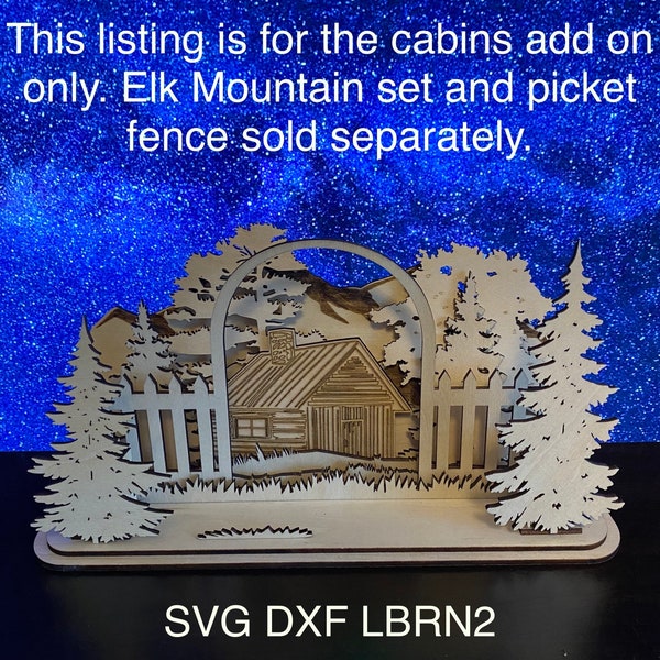 Laser Cut Scenery - Etsy