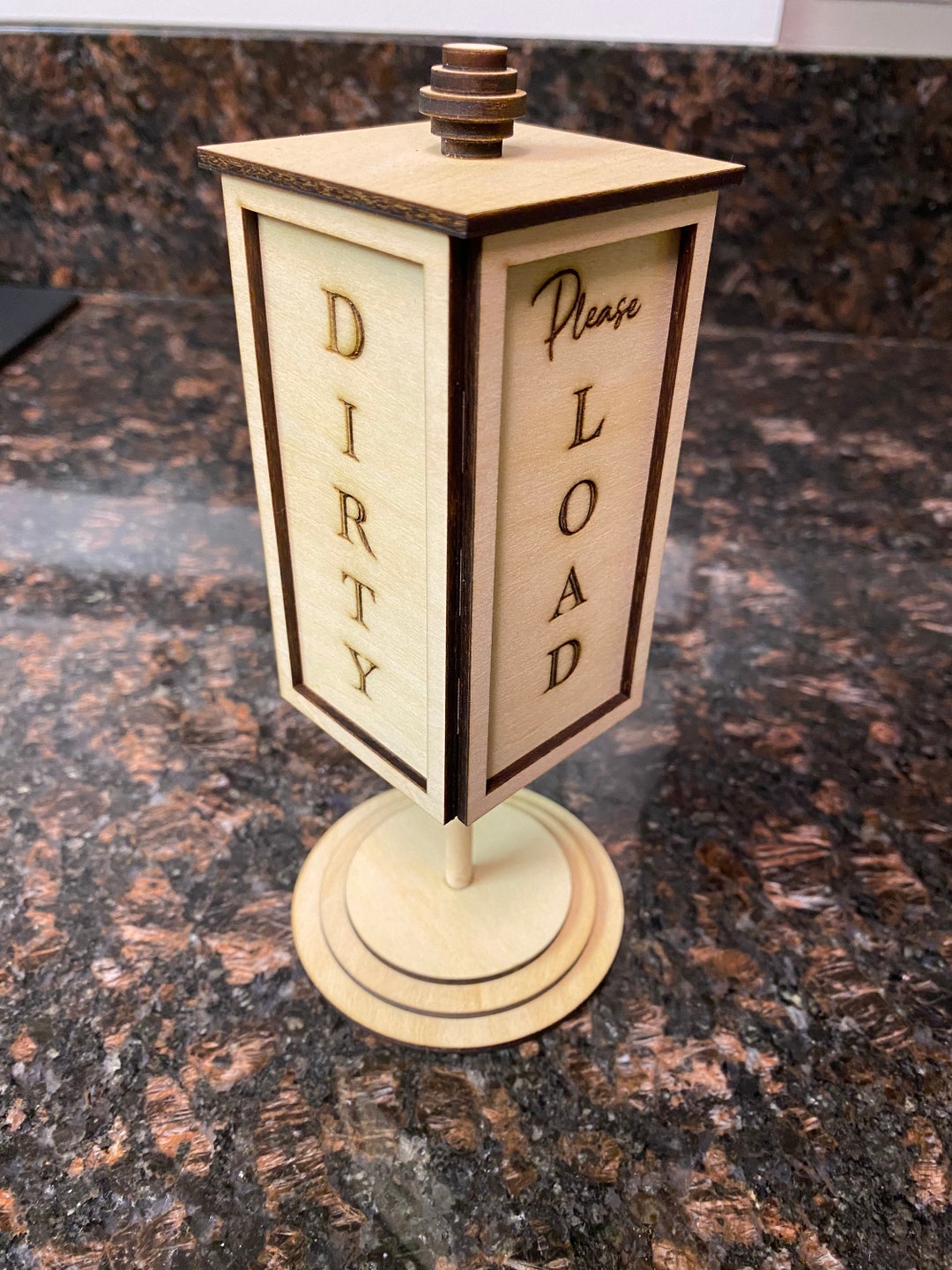 Clean Dirty Please Empty Please Load Dishes Sign Laser Cut File Digital ...