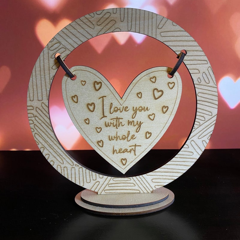 Laser Cut Hearts - Etsy