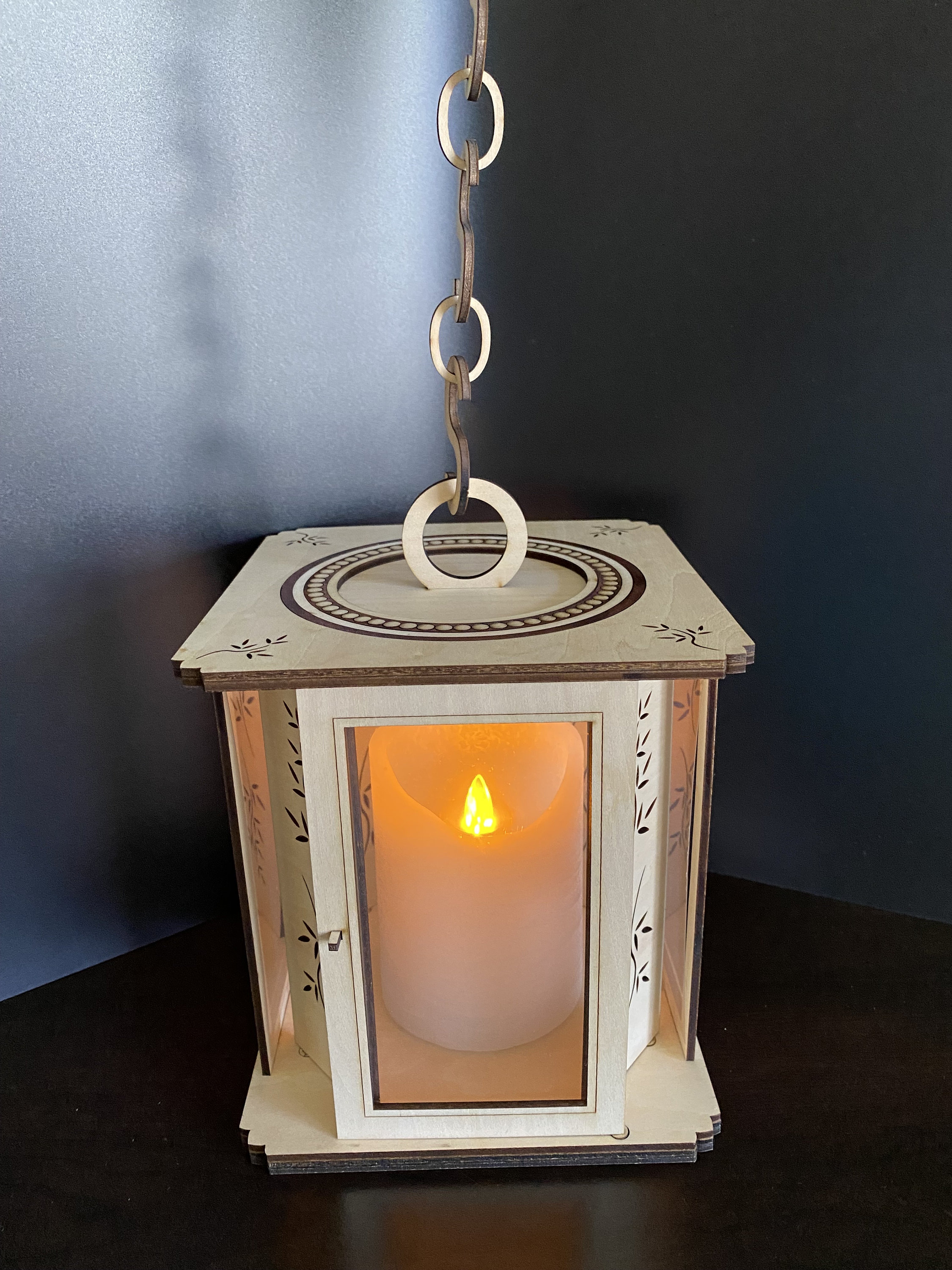 Zen Lantern Digital Download Laser Cut File Intricate Bamboo Design ...
