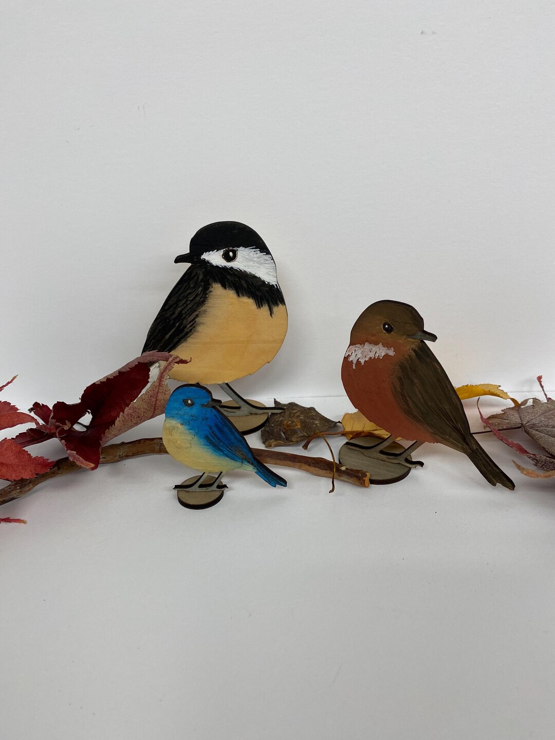 Freestanding Wood Birds Laser Cut File Critter Sitter Laser Cut and ...