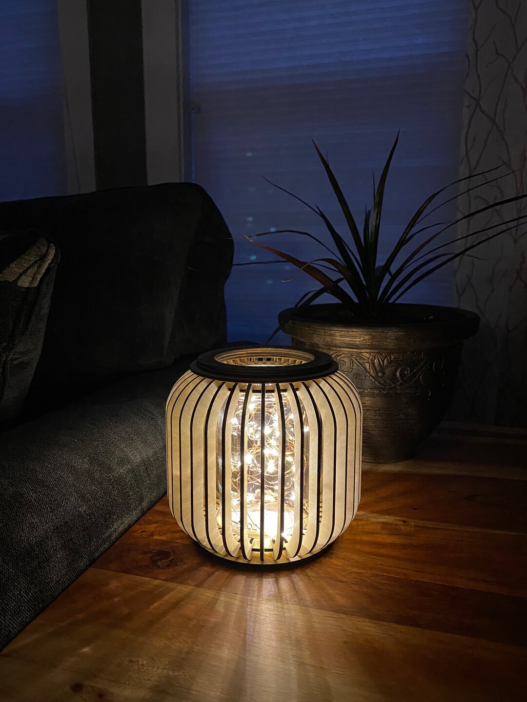 Table Luminary, 3 Trim Ring Designs -laser Cut File: SVG DXF LBRN2 ...