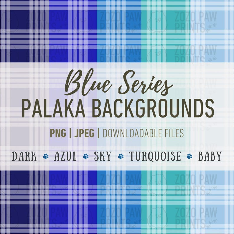 Blue Series Palaka Background Patterns | Pastel Colors | PNG | JPEG ...