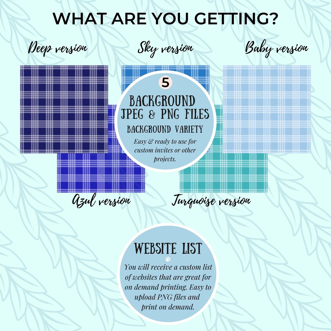 Blue Series Palaka Background Patterns | Pastel Colors | PNG | JPEG ...