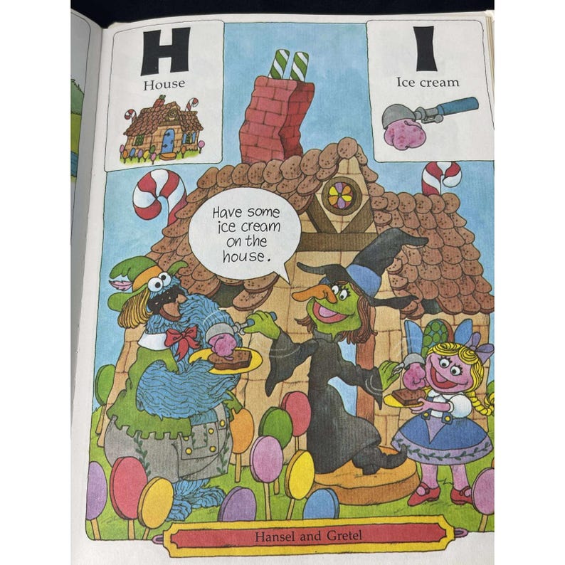 The Sesame Street Storybook Alphabet Featuring Jim Henson Muppets ...