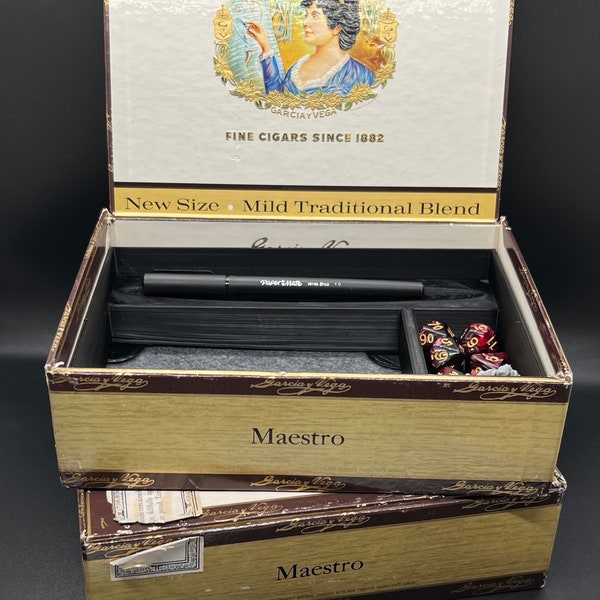 Upcycled Cigar Box - Etsy