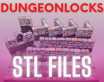 Dungeon Tiles Stl Files - Etsy