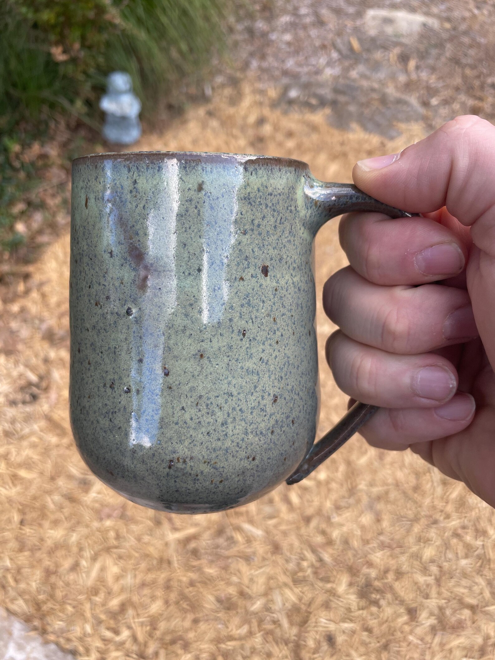 Light Green Mug 16 Oz - Etsy