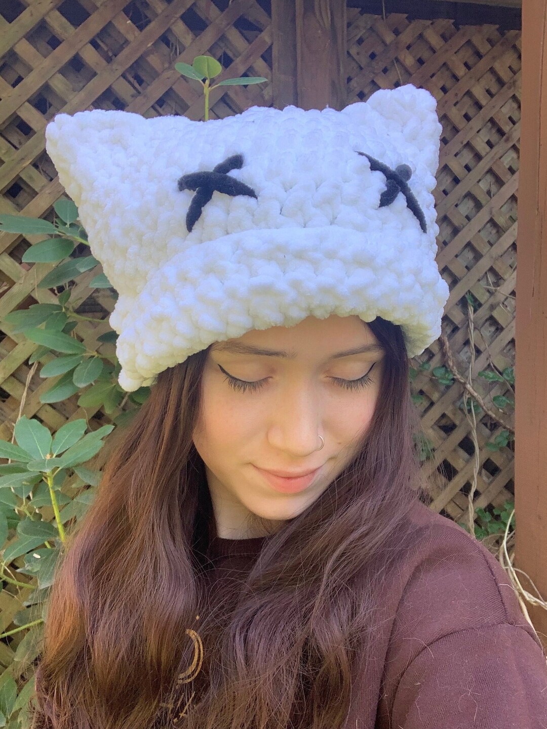 Lovejoy Anvil Cat Crochet Beanie Cute Gift Hat - Etsy
