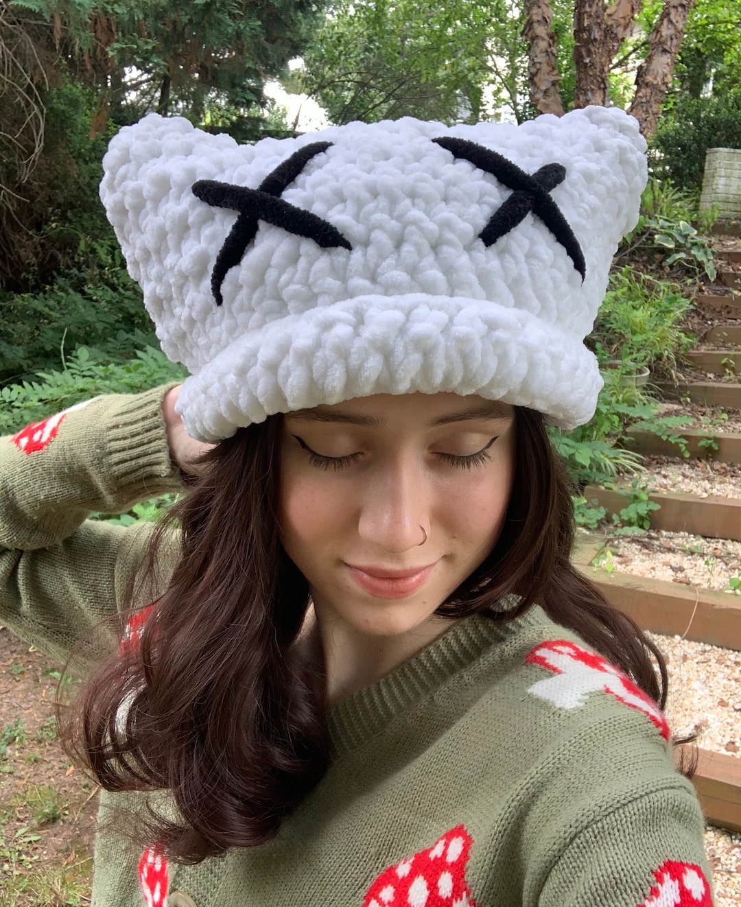 Lovejoy Anvil Cat Crochet Beanie Cute Gift Hat - Etsy