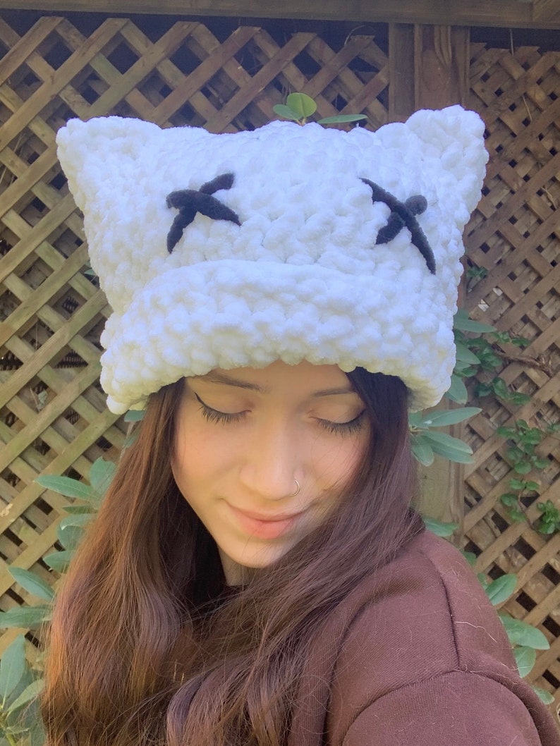 Lovejoy Anvil Cat Crochet Beanie Cute Gift Hat - Etsy