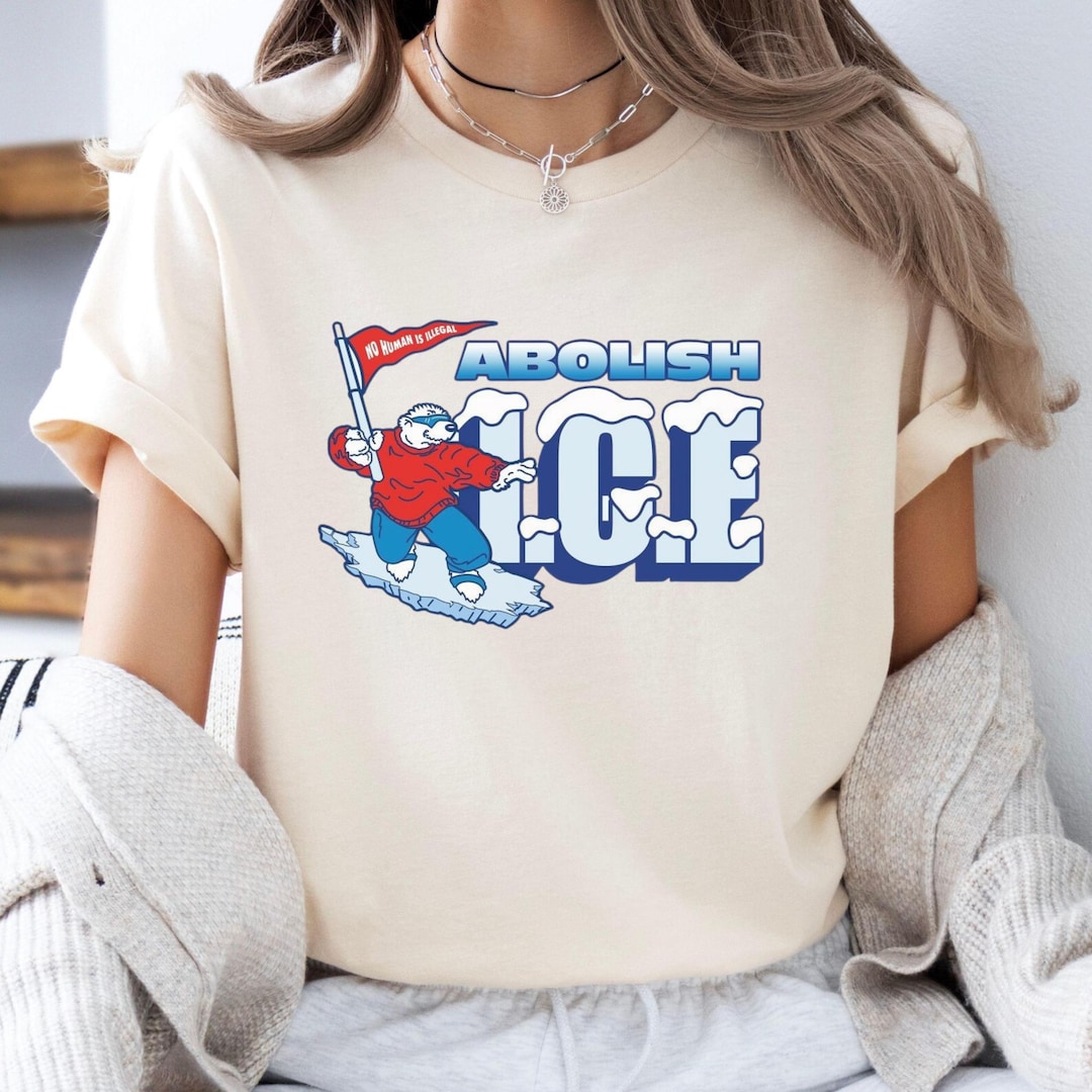 Abolish ICE T-shirt, Pro Immigration Rights Tee - Etsy