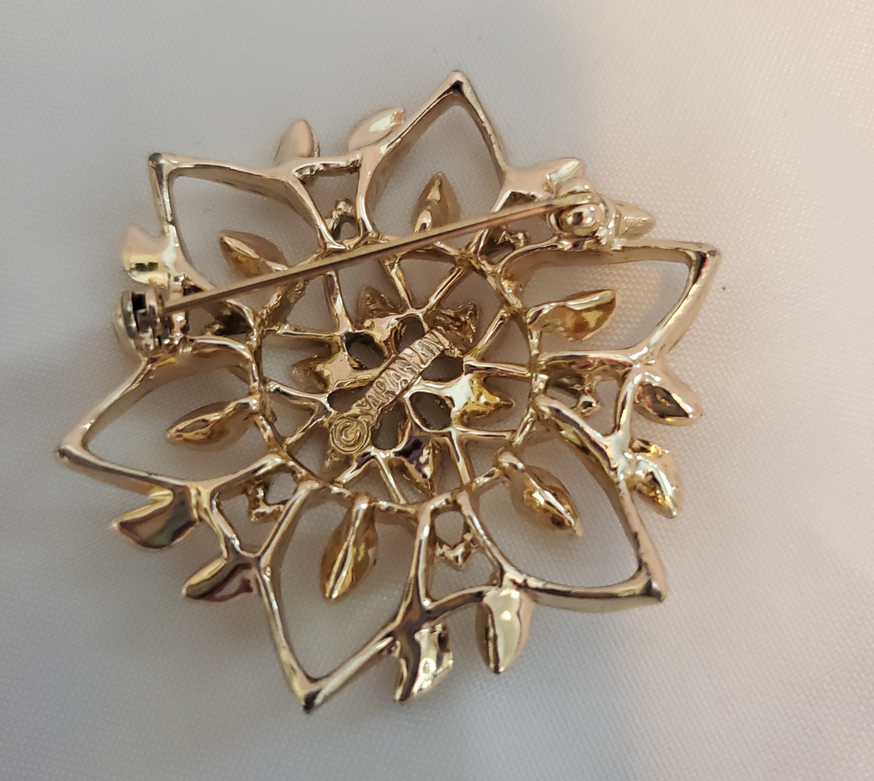 Vintage Signed Sarah Coventry Peta Lure Line Brooch 1960s - Etsy