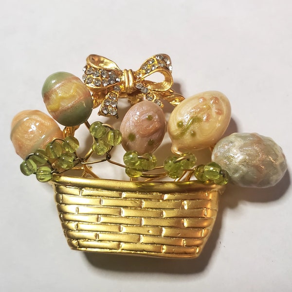 Easter Egg Brooch - Etsy
