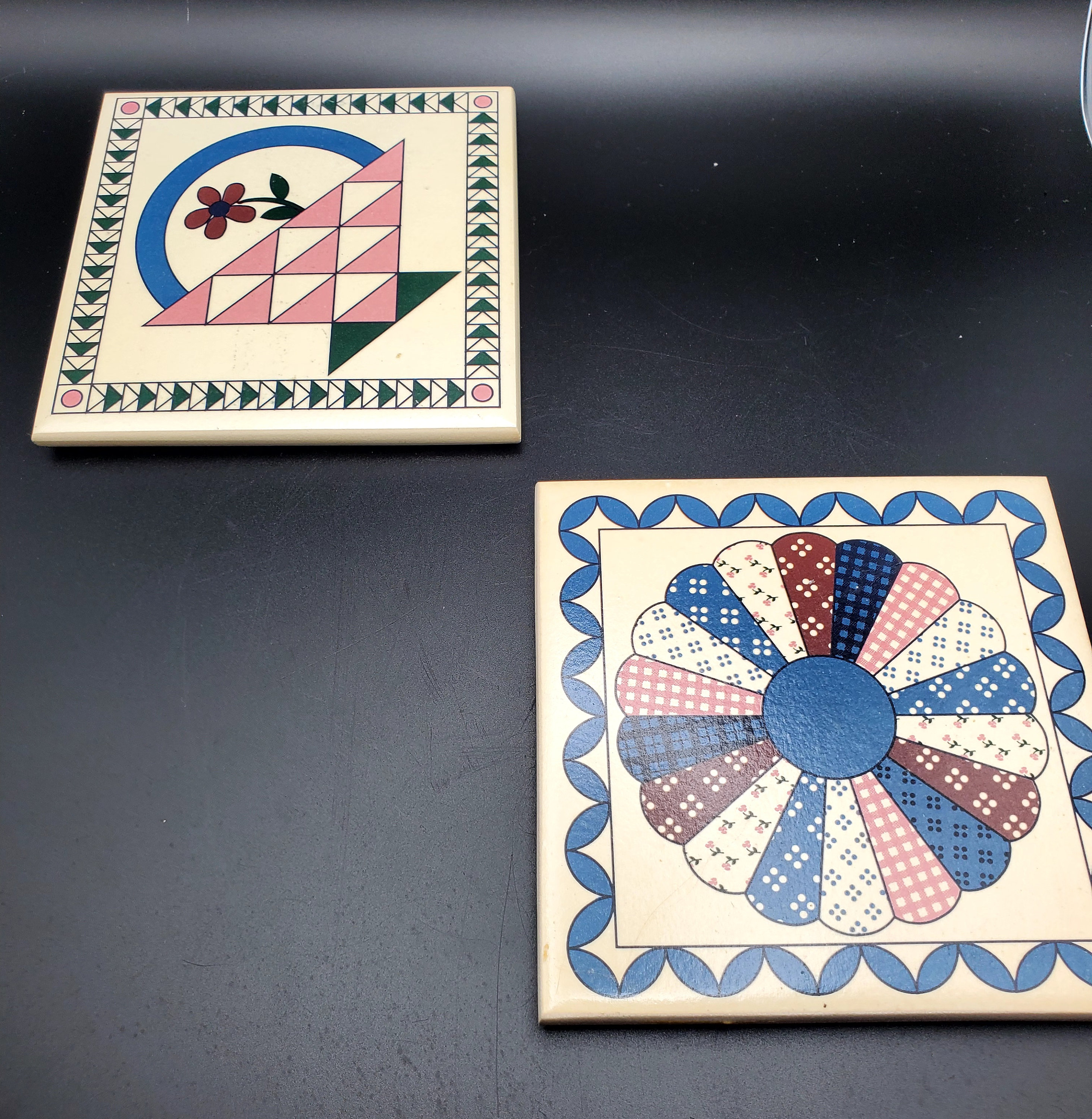 Ceramic Quilt Tiles