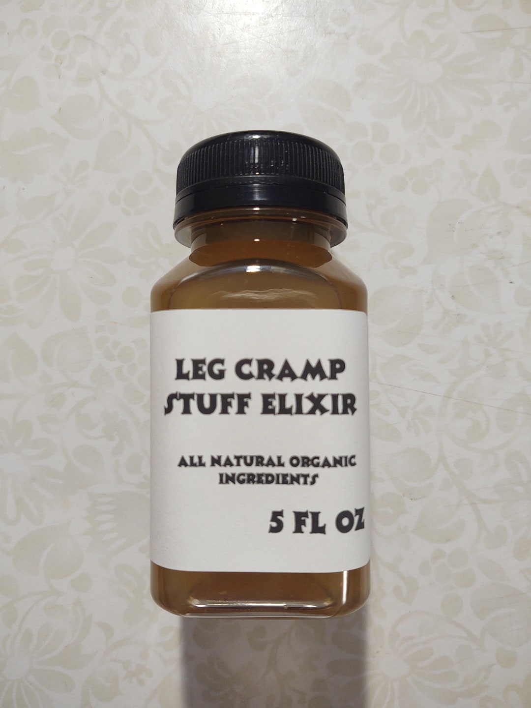Leg Cramp Stuff Elixir - 5 Fl Oz - Acid Reflux - Heartburn - Indigestion - Digestion Balance ...